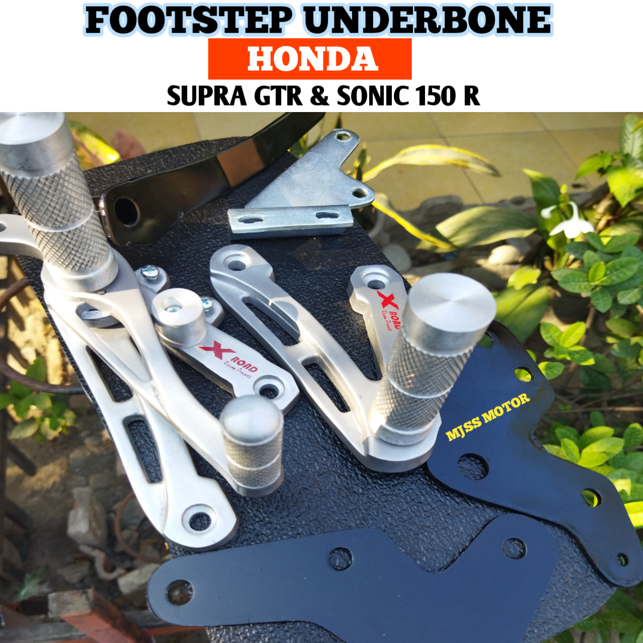 Footstep Underbone X-road Supra Gtr /Sonic 150 R New / Sonic 150 R Old ...