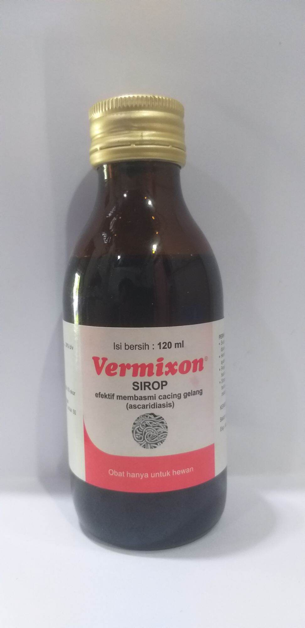 vermixon obat cacing ayam sirup 120ml | obat cacing cair | obat cacing ...