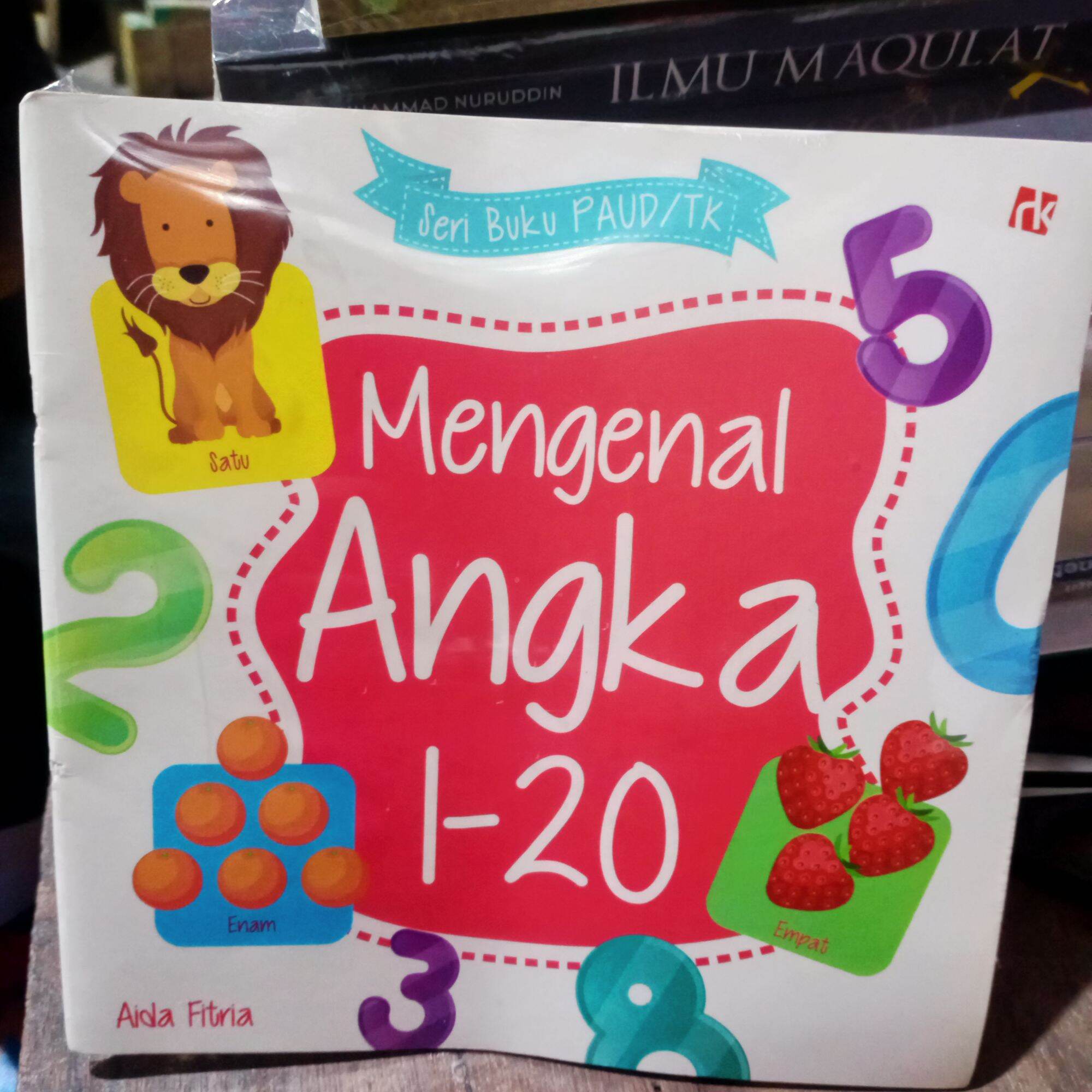 SERI BUKU PAUD/TK MENGENAL ANGKA 1-20 FOUL COLOUR | Lazada Indonesia