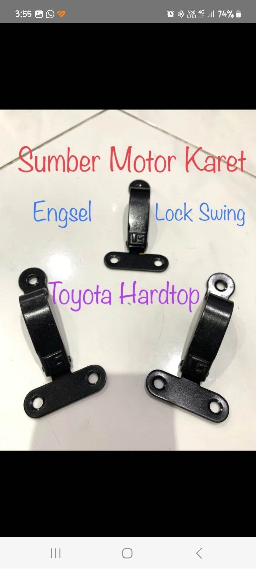 Engsel Lock Swing Toyota Hardtop Set Kanan Dan Kiri | Lazada Indonesia