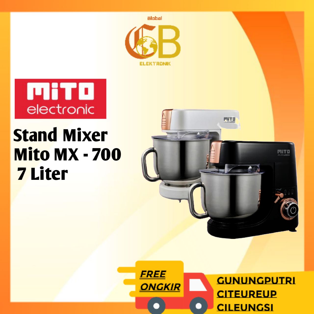 MIXER MITO MX-700/7 LITER MIXER MITO | Lazada Indonesia