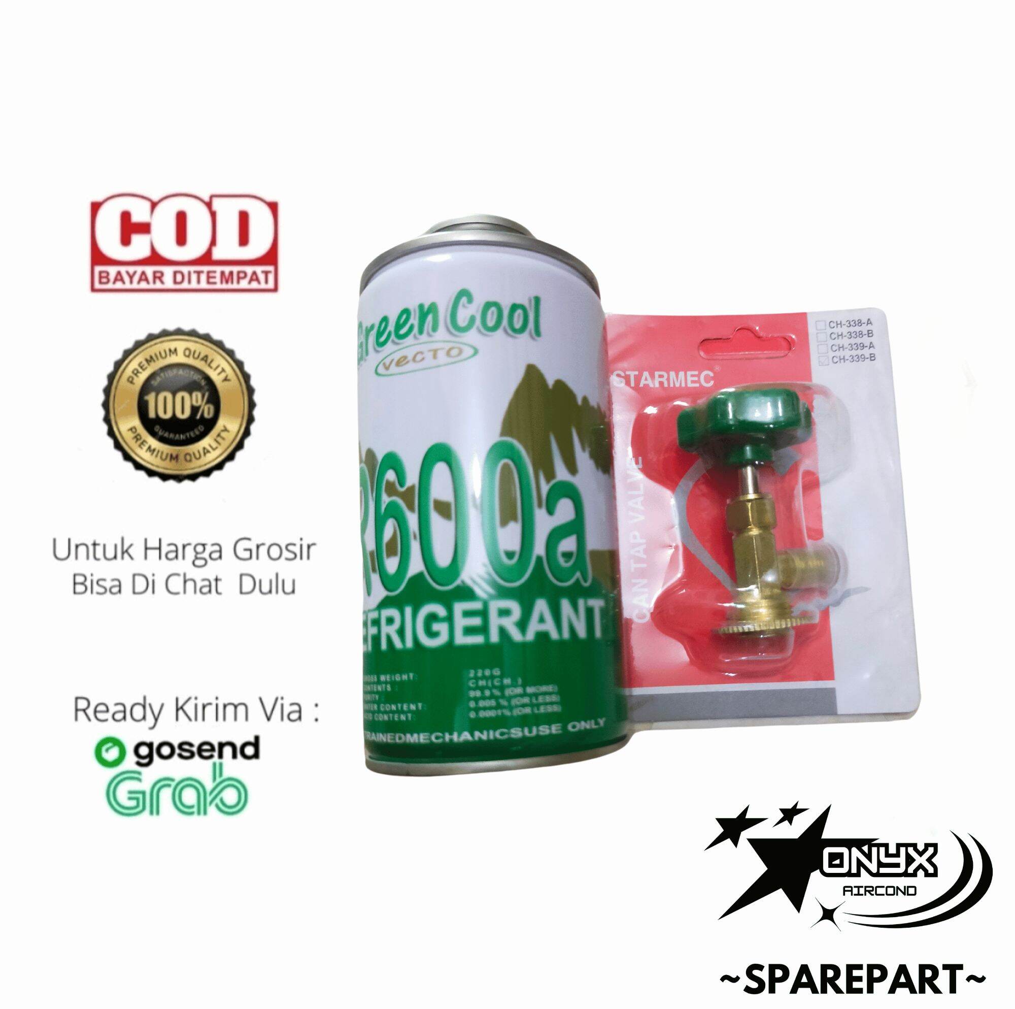 FREON GREEN COOL R600 + KRAN339 | Lazada Indonesia