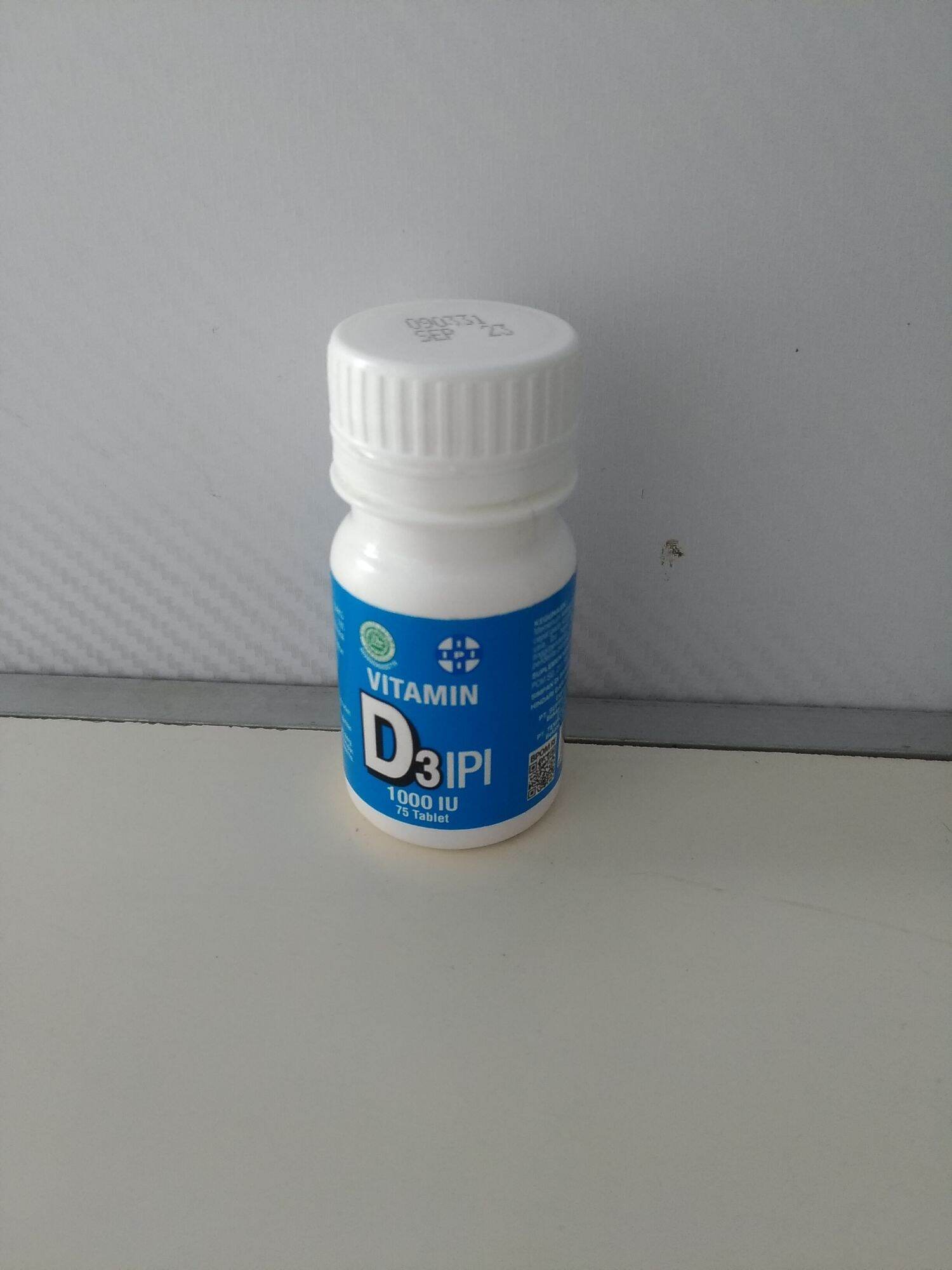 Vitamin D3 IPI 1000 IU isi 75 Tablet - Vitamin D IPI 1000IU | Lazada ...