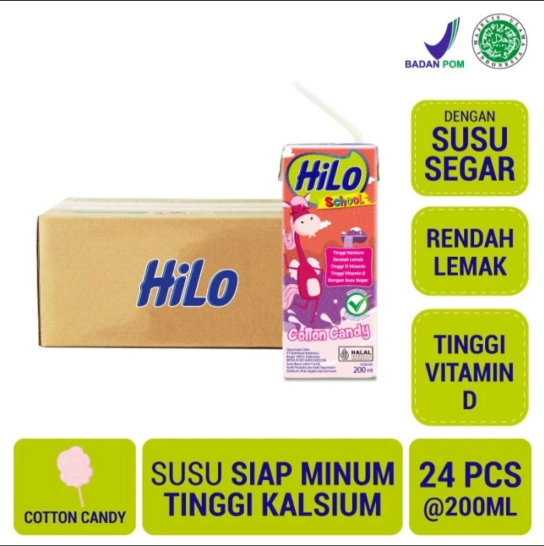 Hilo Teen / Hilo School UHT 200 1 dus | Lazada Indonesia