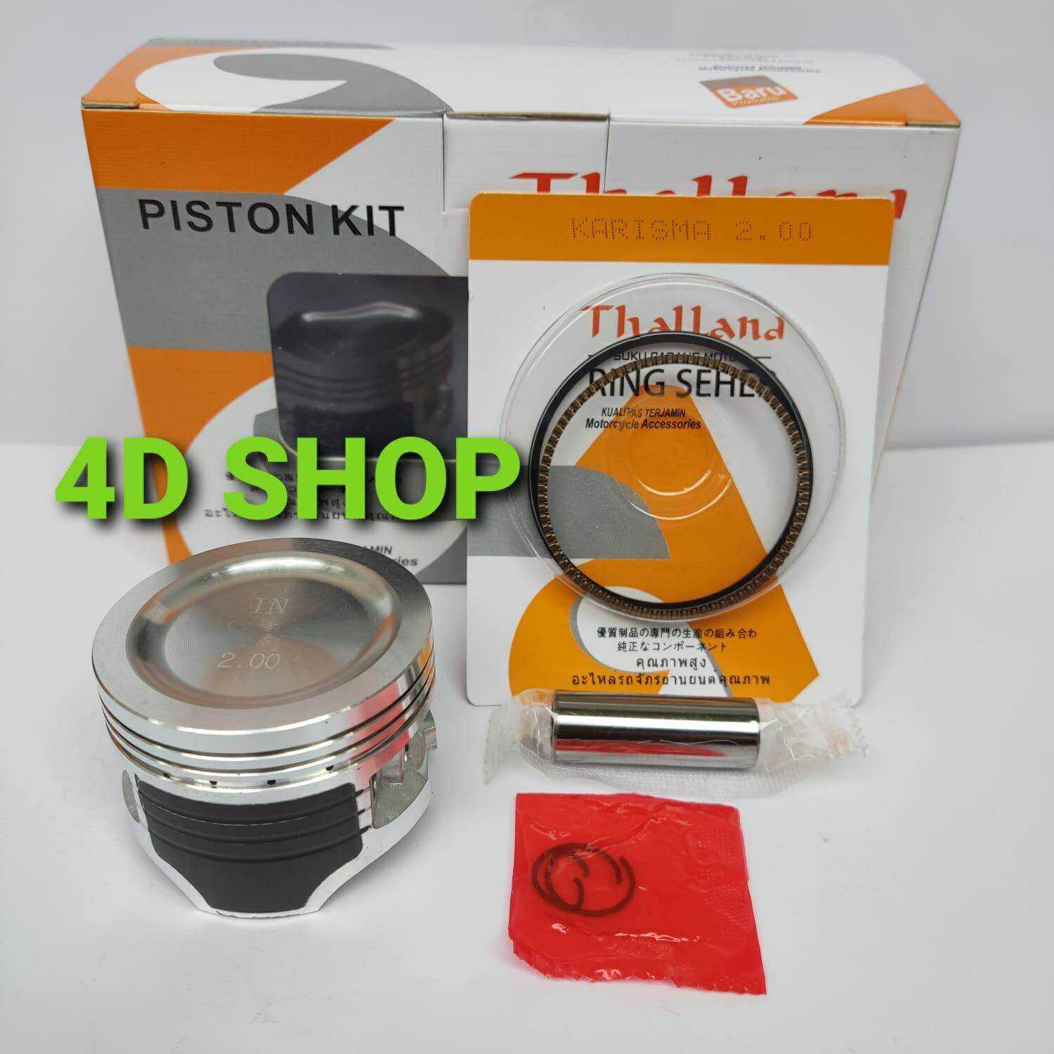 PISTON KIT THALLAND KARISMA SEHER SET HONDA KARISMA SUPRA X 125 | Lazada Indonesia