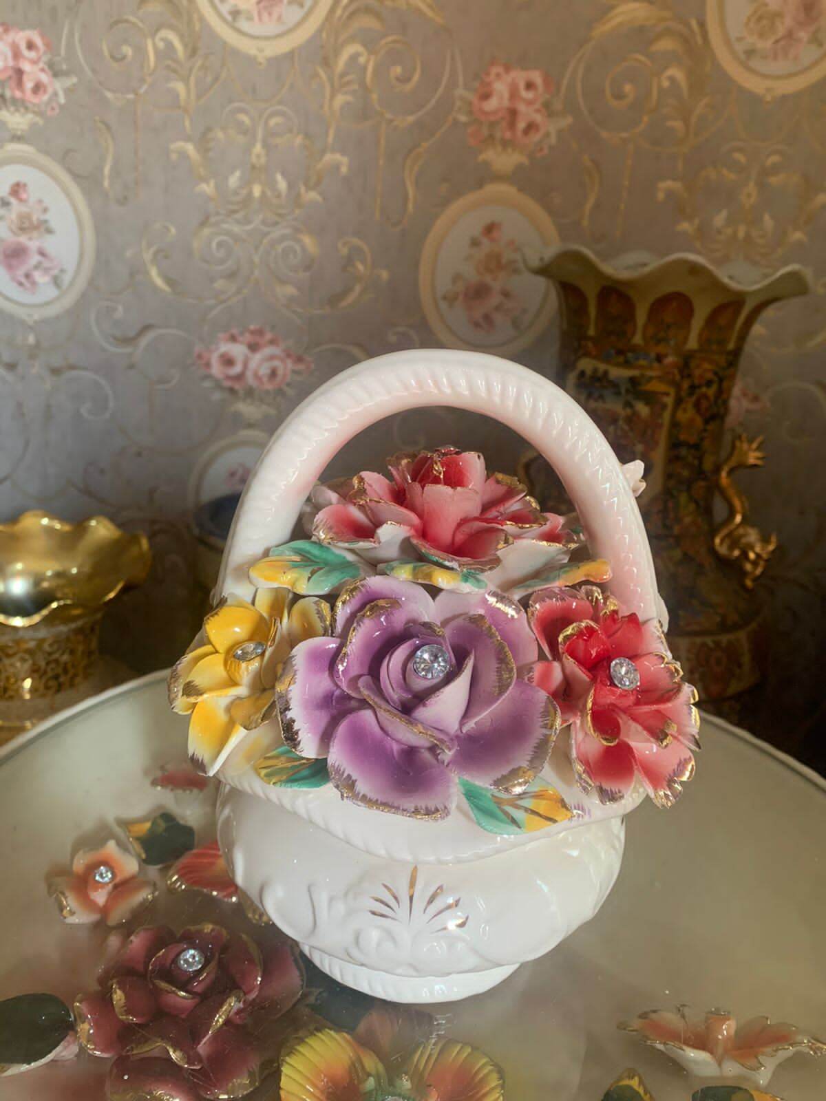 Keramik Pajangan Bunga Italy/keramik Italy/Keramik Import/Jual Keramik ...