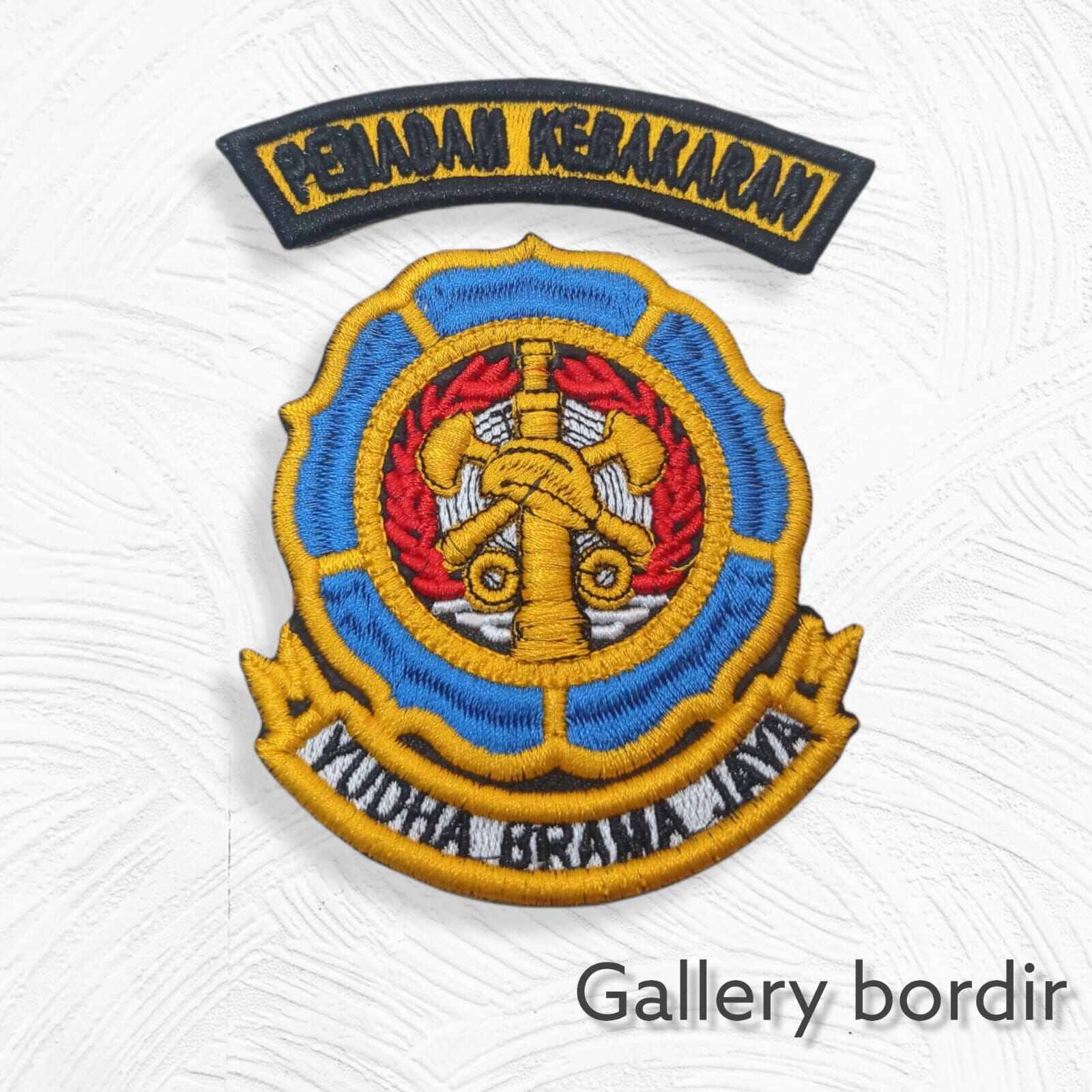 logo pemadam kebakaran damkar timbul bordir | Lazada Indonesia