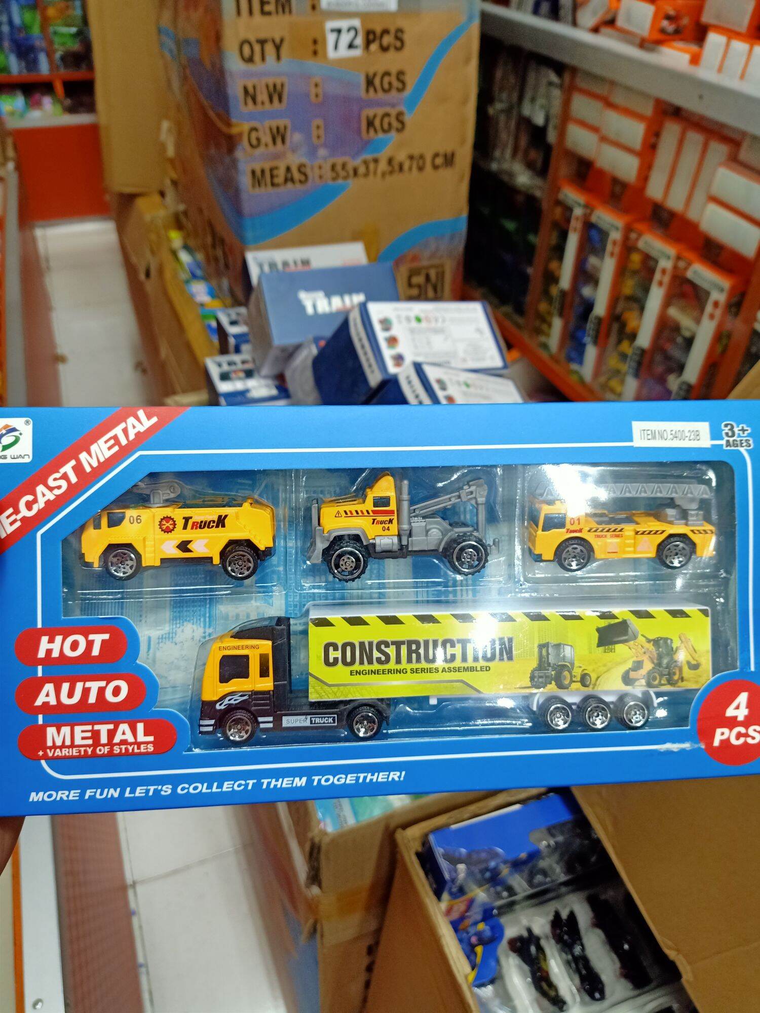 MAINAN KOLEKSI MOBIL DIECAST MINIATUR MOBIL MOBILAN KONSTRUKSI ISI 4 ...