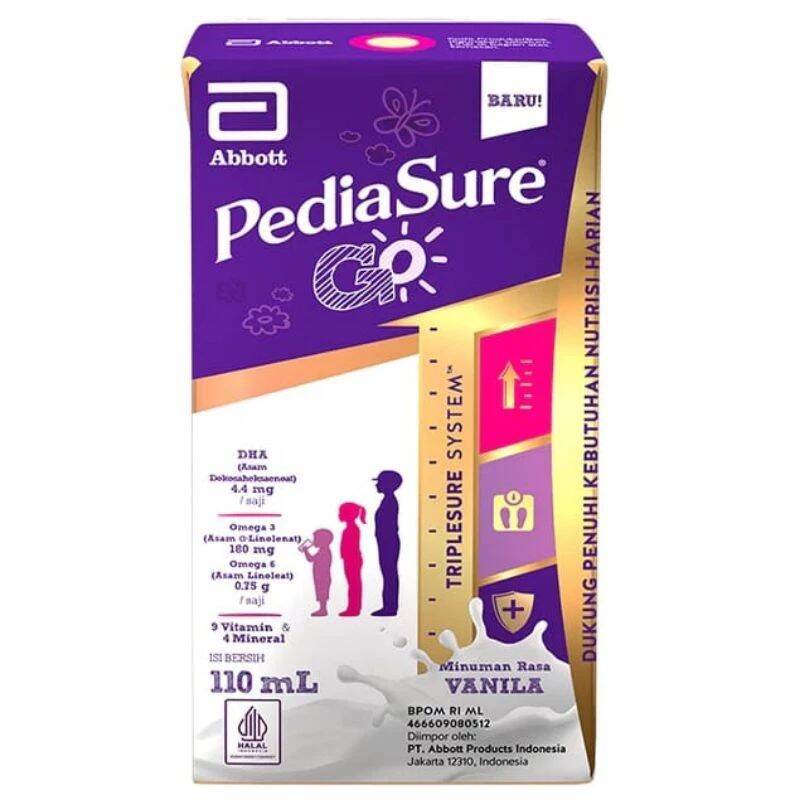 Pediasure Go Vanila / Coklat Formula UHT 110ml | Lazada Indonesia