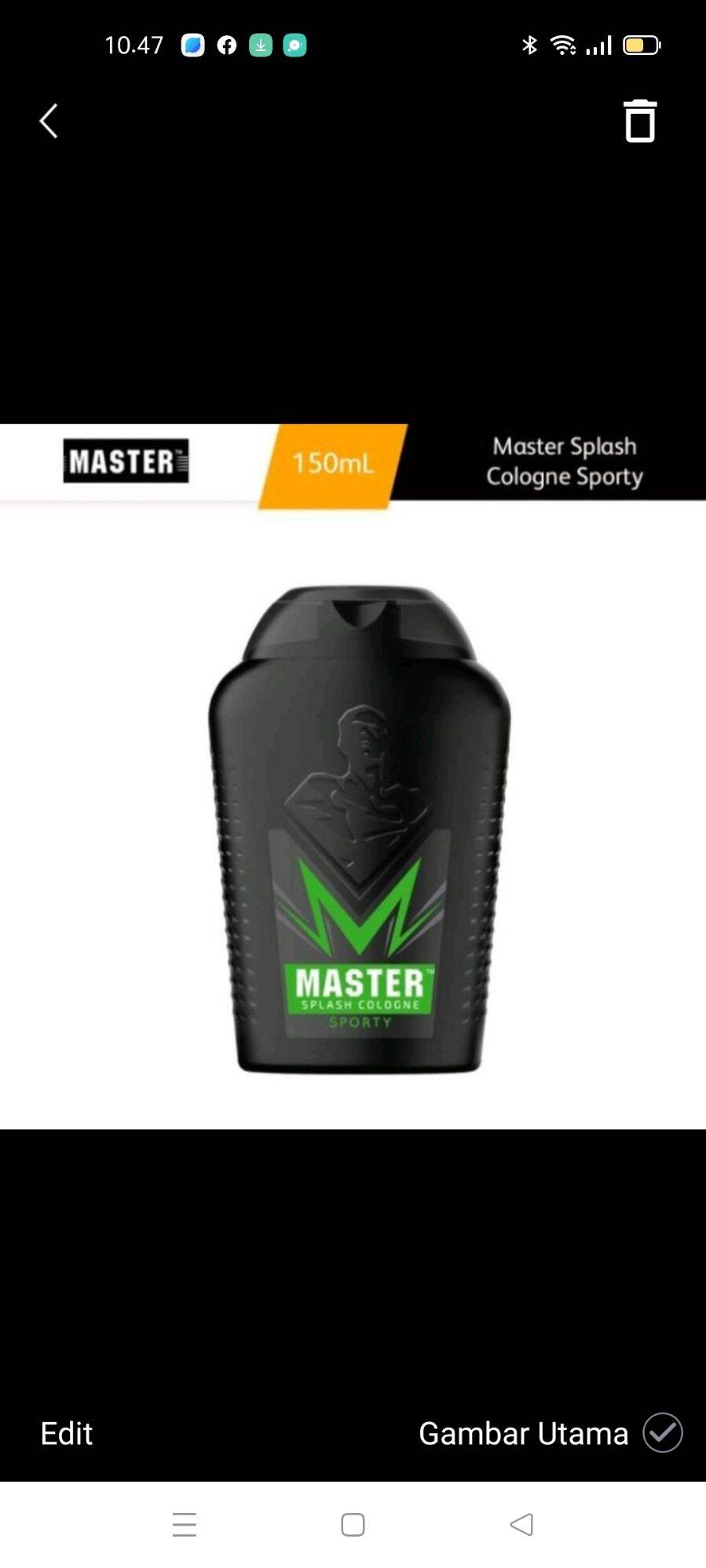 Master Splash Cologne Cologne For Men 150 ml All Varian Hijau Sporty ...