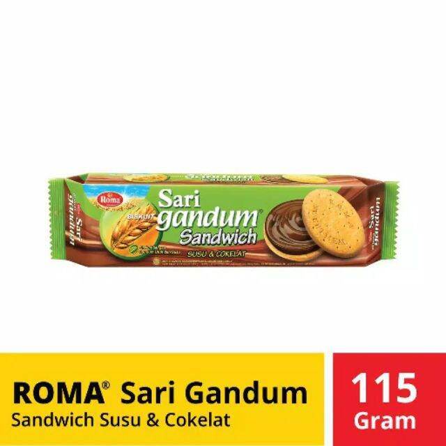 ROMA SARI GANDUM SANDWICH 115 GRAM | Lazada Indonesia