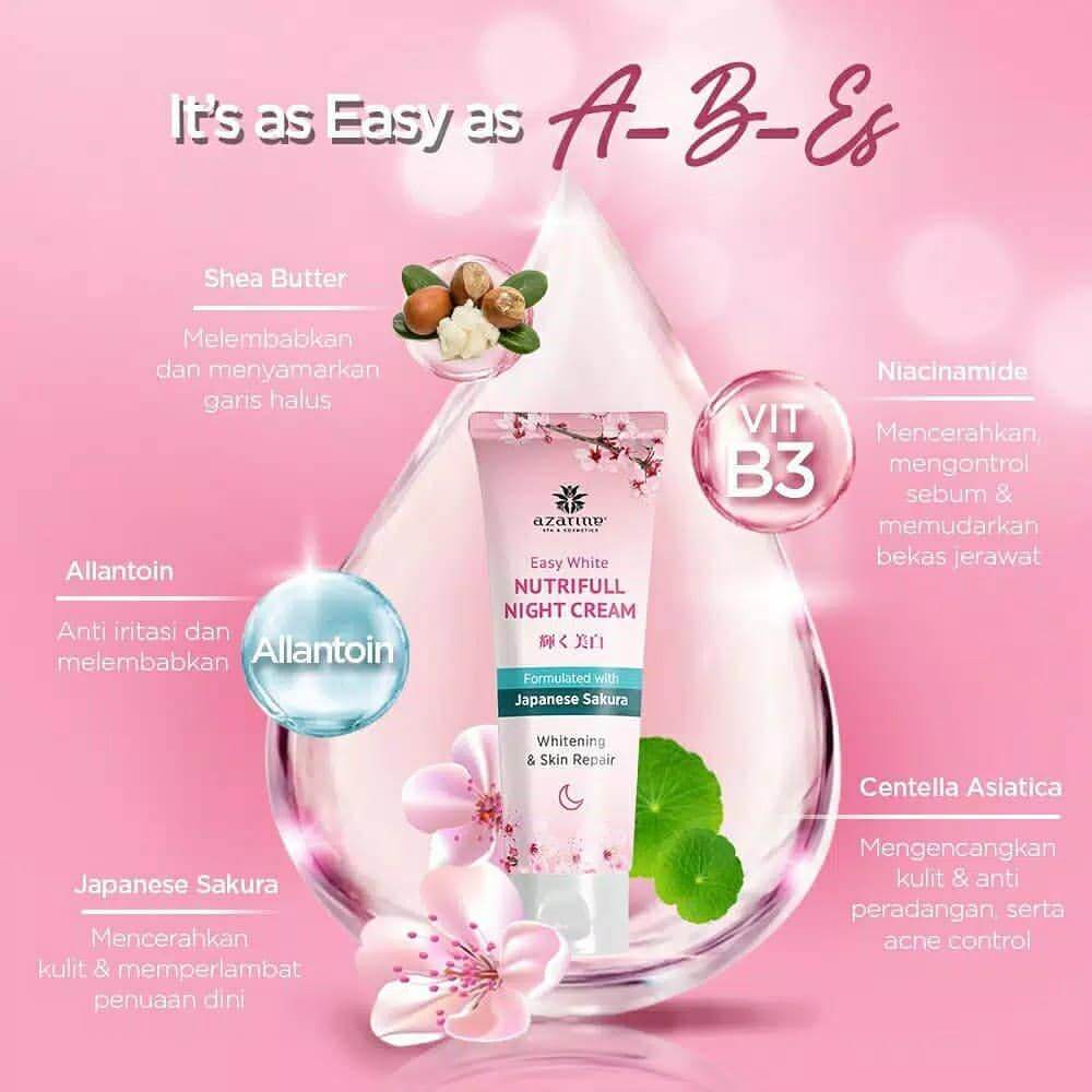 AZARINE Skincare Easy White Series All Variant Formulated with Japanese ...