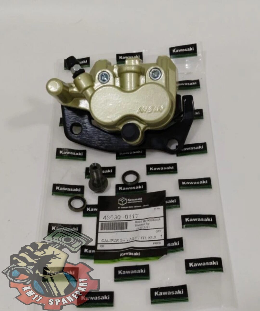 KALIPER NISSIN PALA BABI CAKRAM DEPAN KLX 150/KLX 125 | Lazada Indonesia