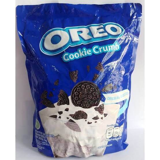Oreo Cookie Crumb ORIGINAL BIRU TANPA KRIM (share) 1kg | Lazada Indonesia