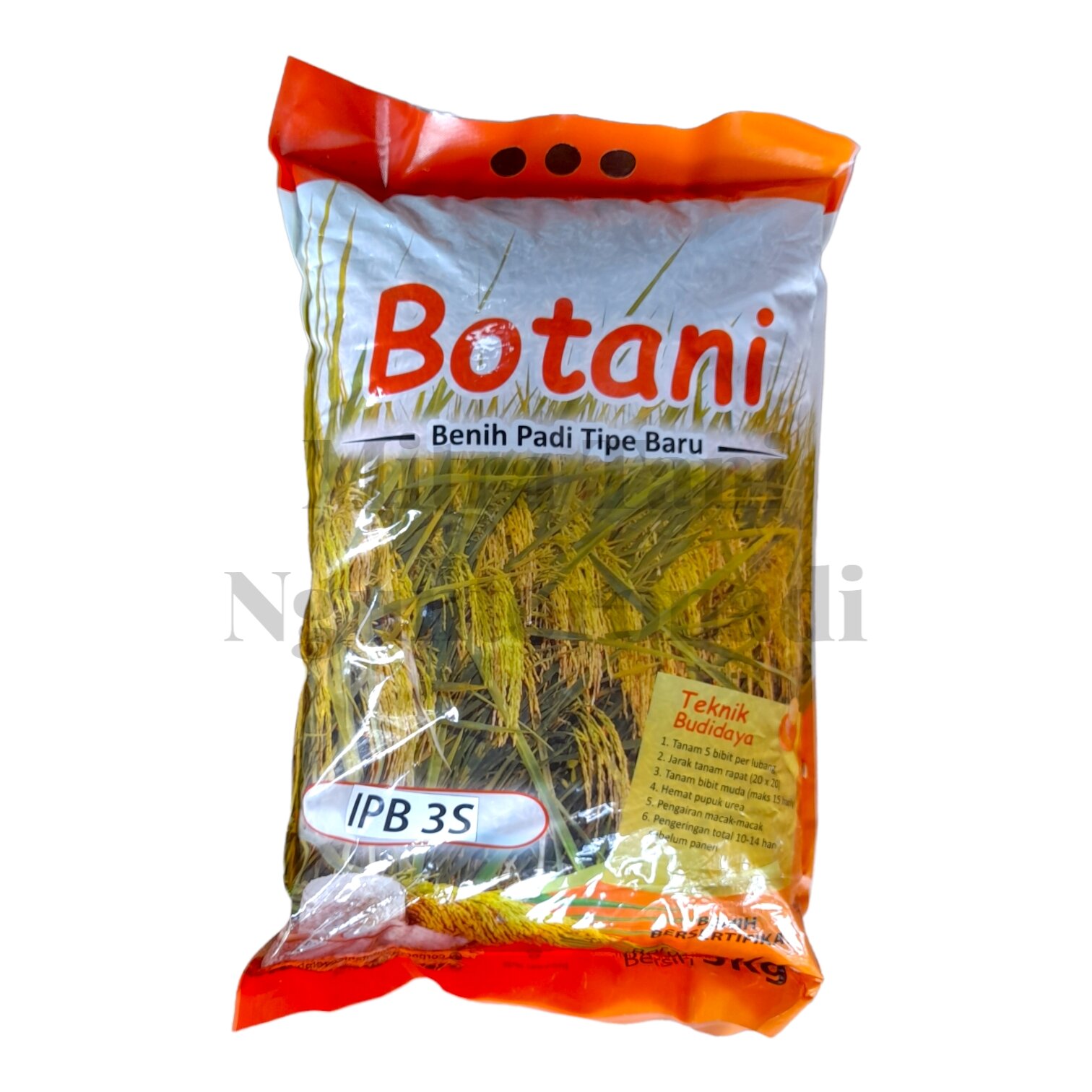 Benih Padi IPB 3S Cap Botani Seed 5Kg | Lazada Indonesia