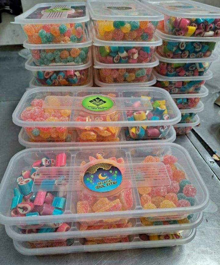 Permen viral sekat 3 (candy viral rasa buah) | Lazada Indonesia