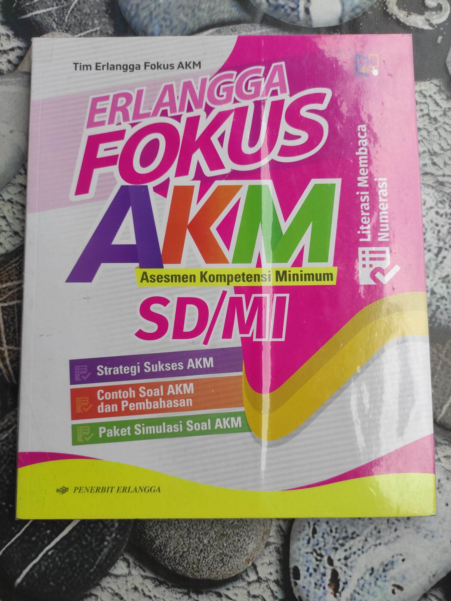 Buku Erlangga Fokus AKM Asesmen Kompetensi Minimum - SD/MI - Original ...