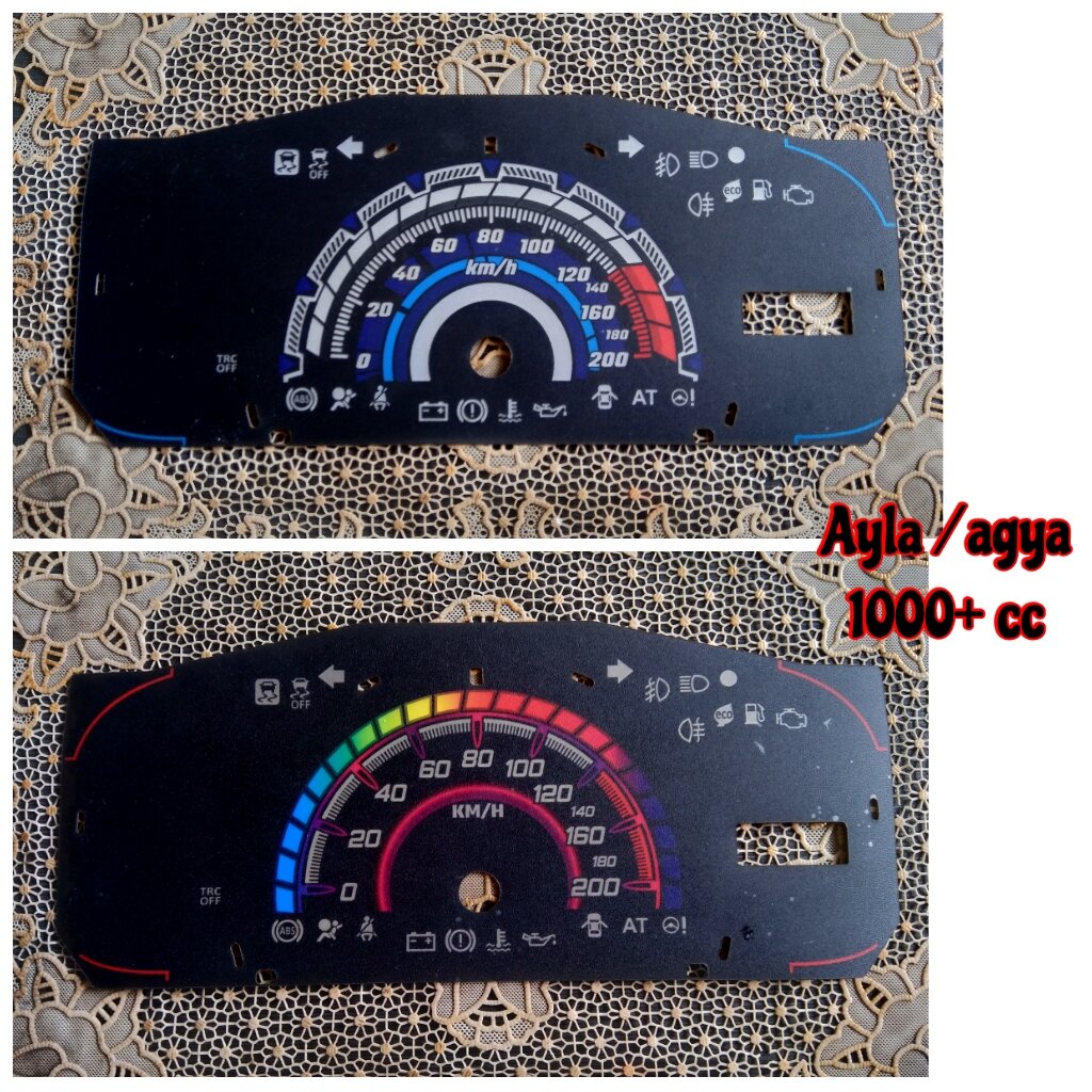 Ayla/Agya 1,0+ cc (type D+) (Papan Speedometer Variasi) | Lazada Indonesia