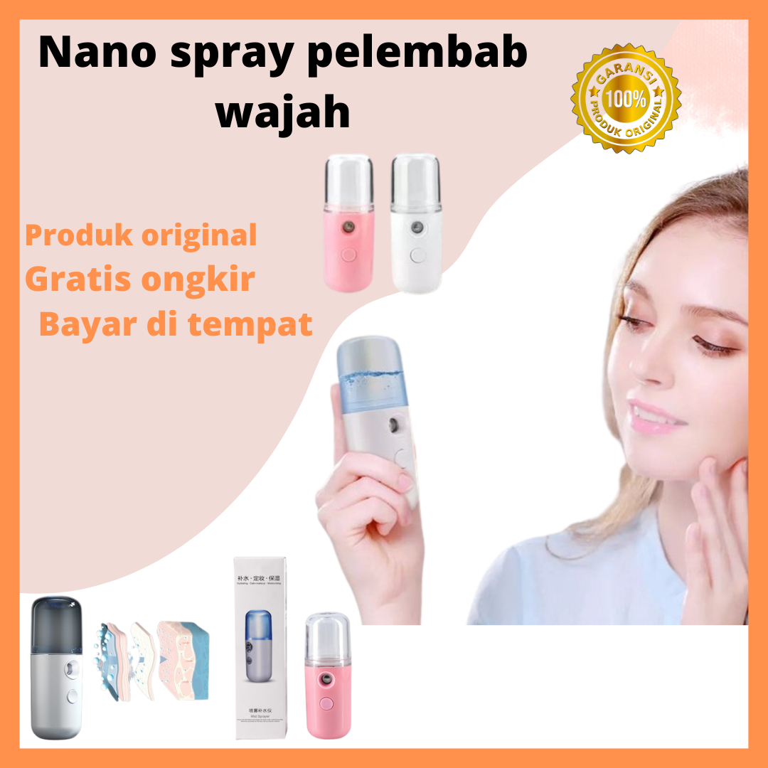 Nano Spray Mini Mist Pelembap Wajah Portabel Perawatan Kecantikan ...