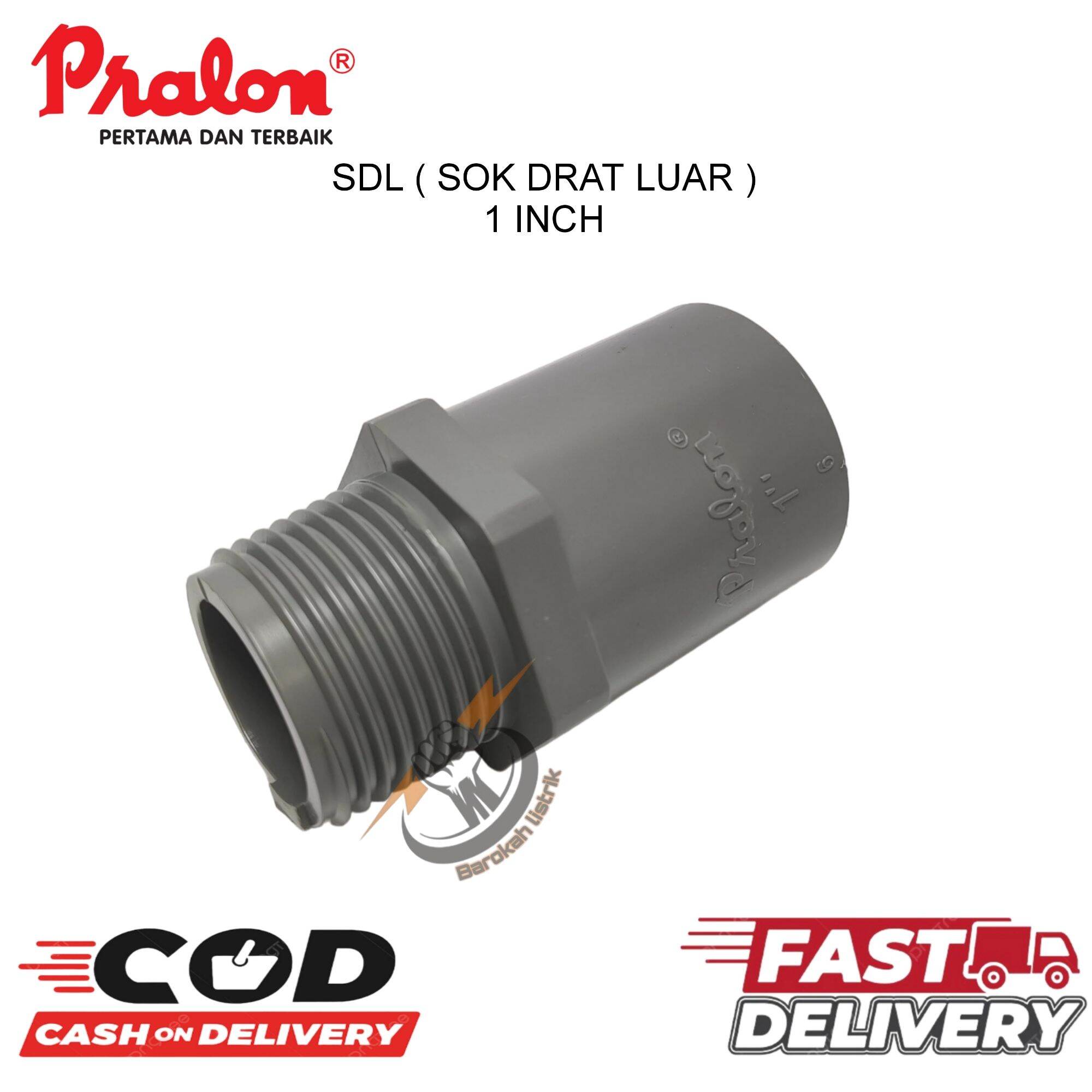 SOK DRAT LUAR (SDL) 1" INCH AW PRALON / VALVE SOCKET 1" AW / SOCK DRAT ...