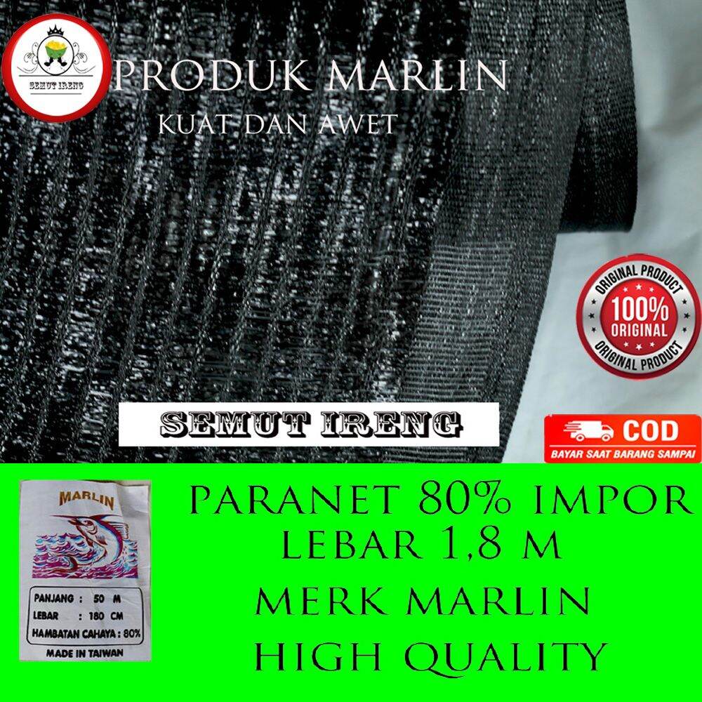 Paranet / Shading net / Agronet / Jaring peneduh tanaman / 80% impor ...