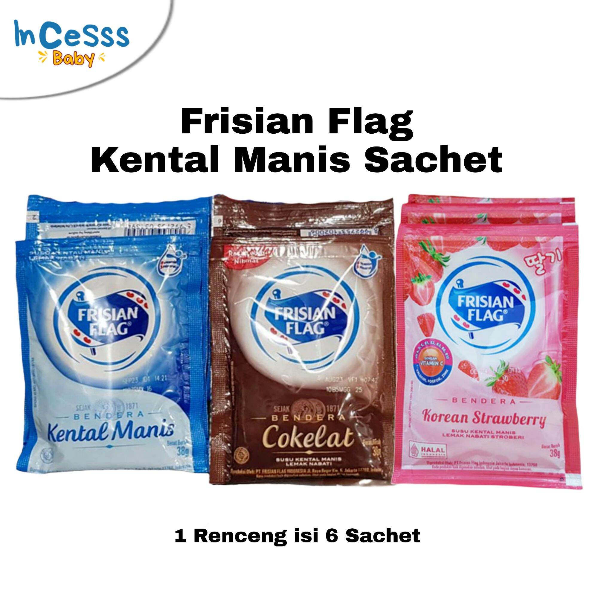 Frisian Flag Susu Kental Manis Sachet | Lazada Indonesia