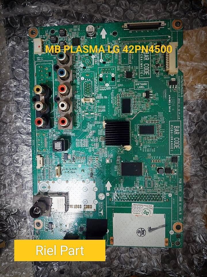 MAINBOARD MB MOBO MOTHERBOARD MODULE MESIN TV PLASMA LG 42PN4500 42PN ...