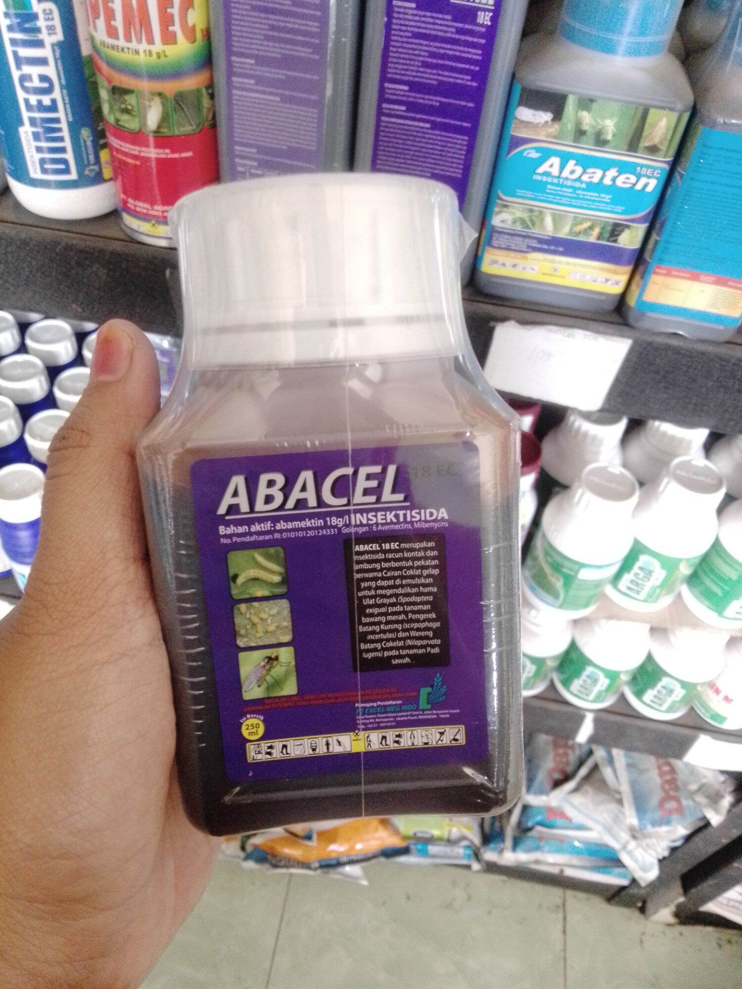 Abacel 250ml insektisida pestisida Obat Pertanian obat sawah obat hama ...