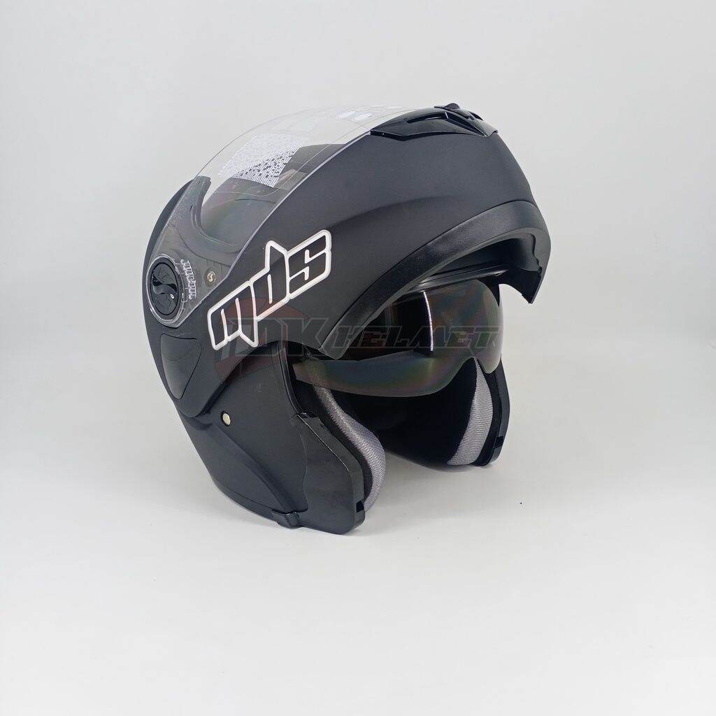 HELM MDS MODULAR PUTIH ORIGINAL | Lazada Indonesia