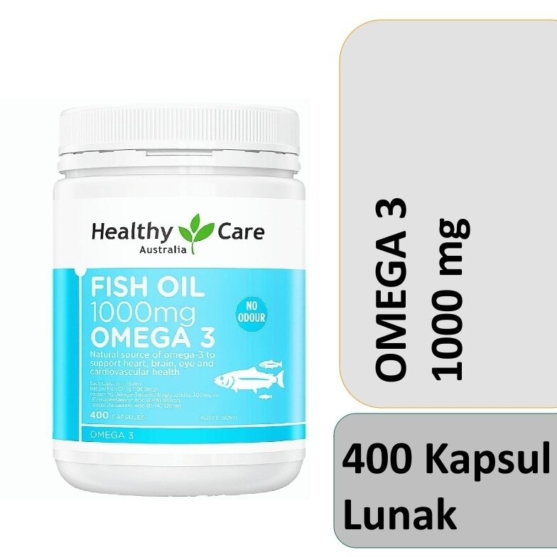 Healthy care Omega3 Cardiovascular Cholesterol Jantung Koroner ...