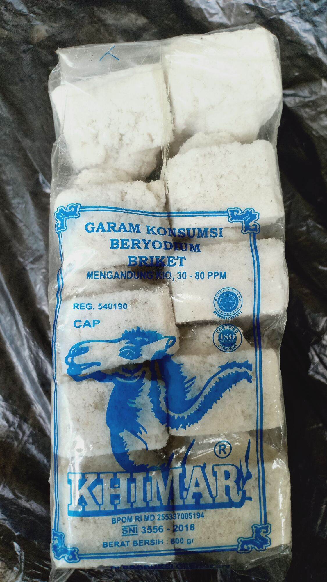 GARAM KONSUMSI BERYODIUM BRIKET / GARAM KOTAK / PELENGKAP RASA MASAKAN ...