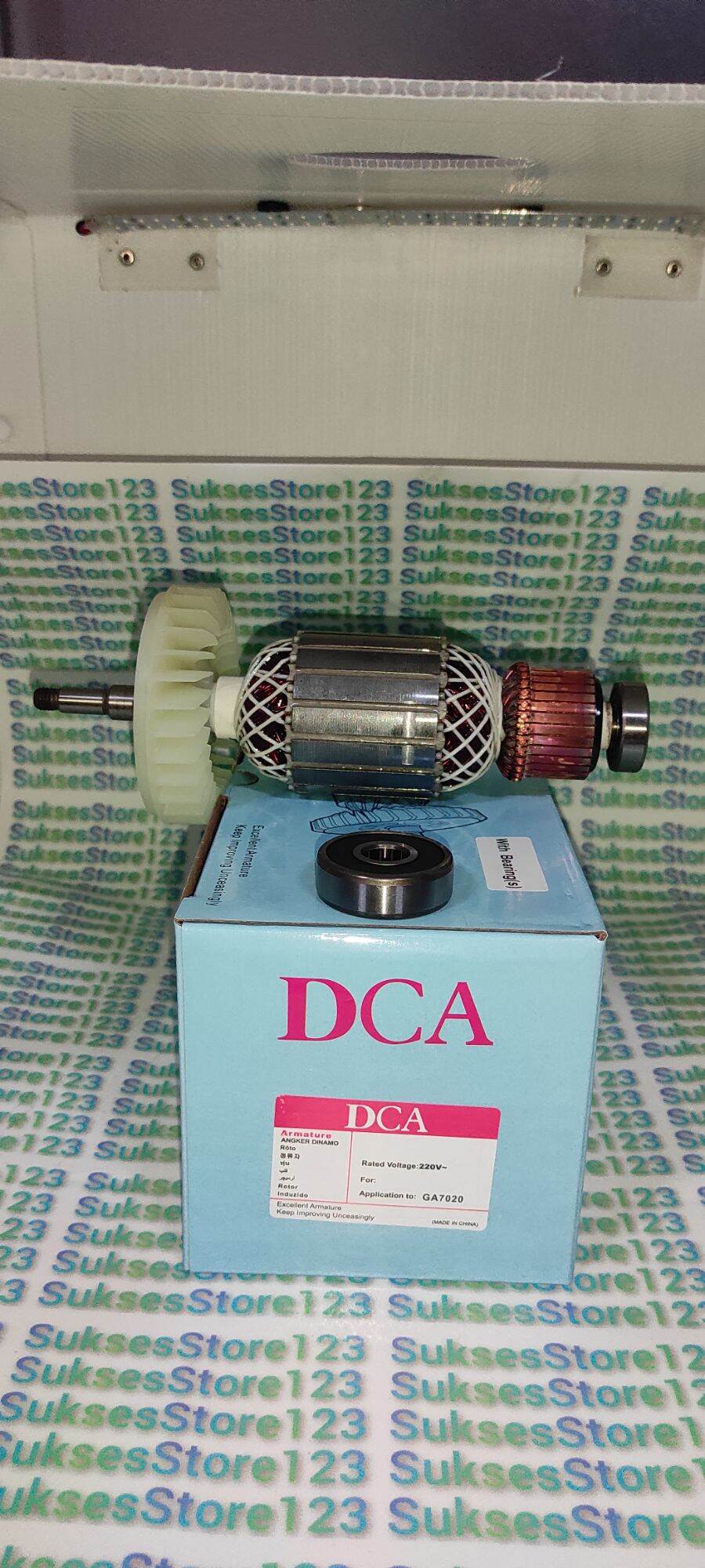 DCA Armature GA7020 / Angker GA 7020 / Rotor Mesin Gerinda Tangan 7 ...