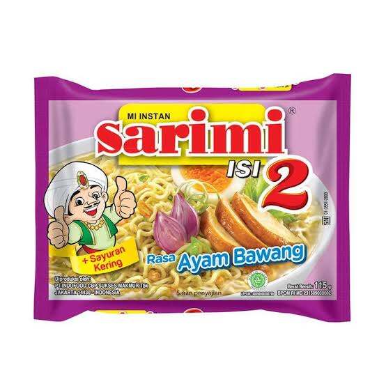 Sarimi ayam bawang isi 2 115g | Lazada Indonesia