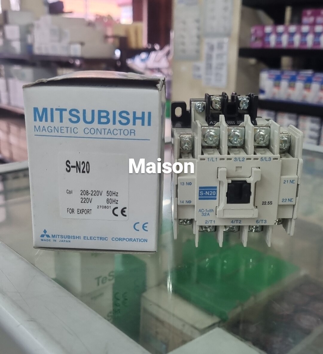 Kontaktor Mitsubishi SN20 32A / mitsubishi S-N20 | Lazada Indonesia