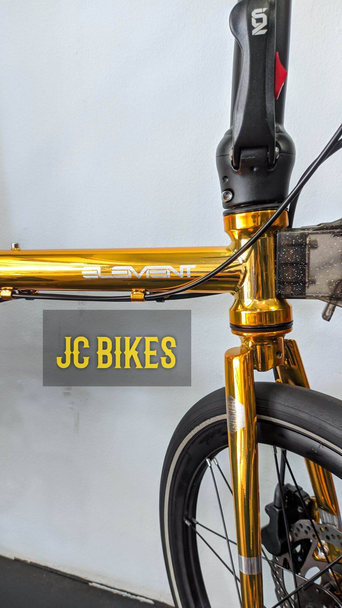 Sepeda Lipat Element Troy X10 Speed Chrome Edition 16 Inch Full ...