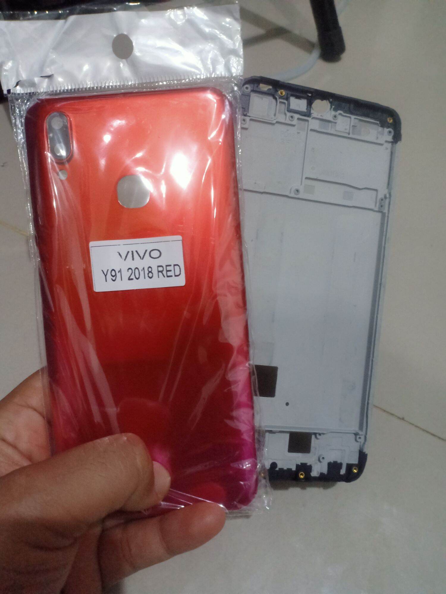 casing housing fullset vivo y91 kesing fullset backdoor + frame vivo ...