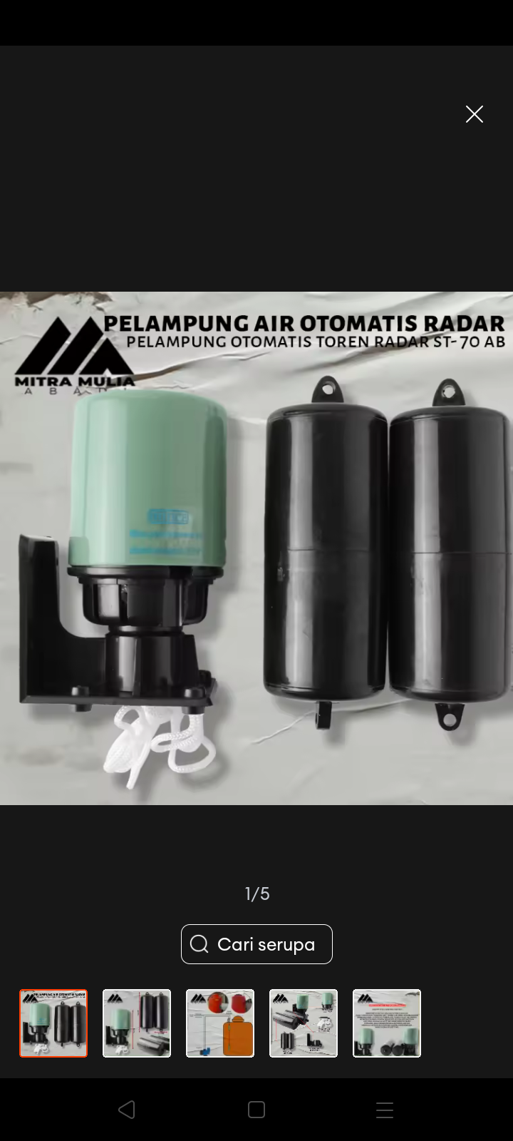 pelampung air otomatis radar | pelampung otomatis toren radar st-70AB ...