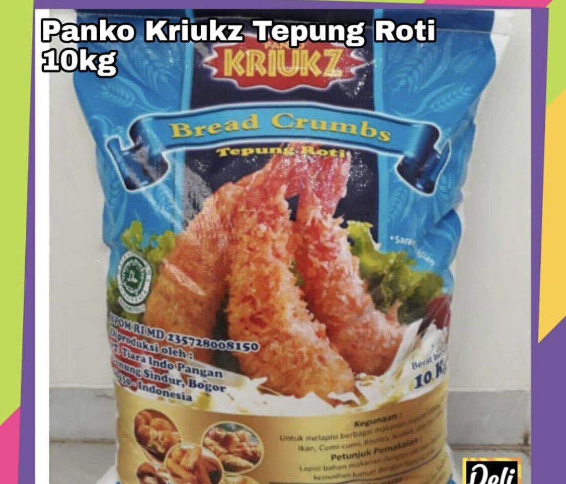 Tepung roti mix 500 Gram / breadcrumbs panko putih 1 kg | Lazada Indonesia