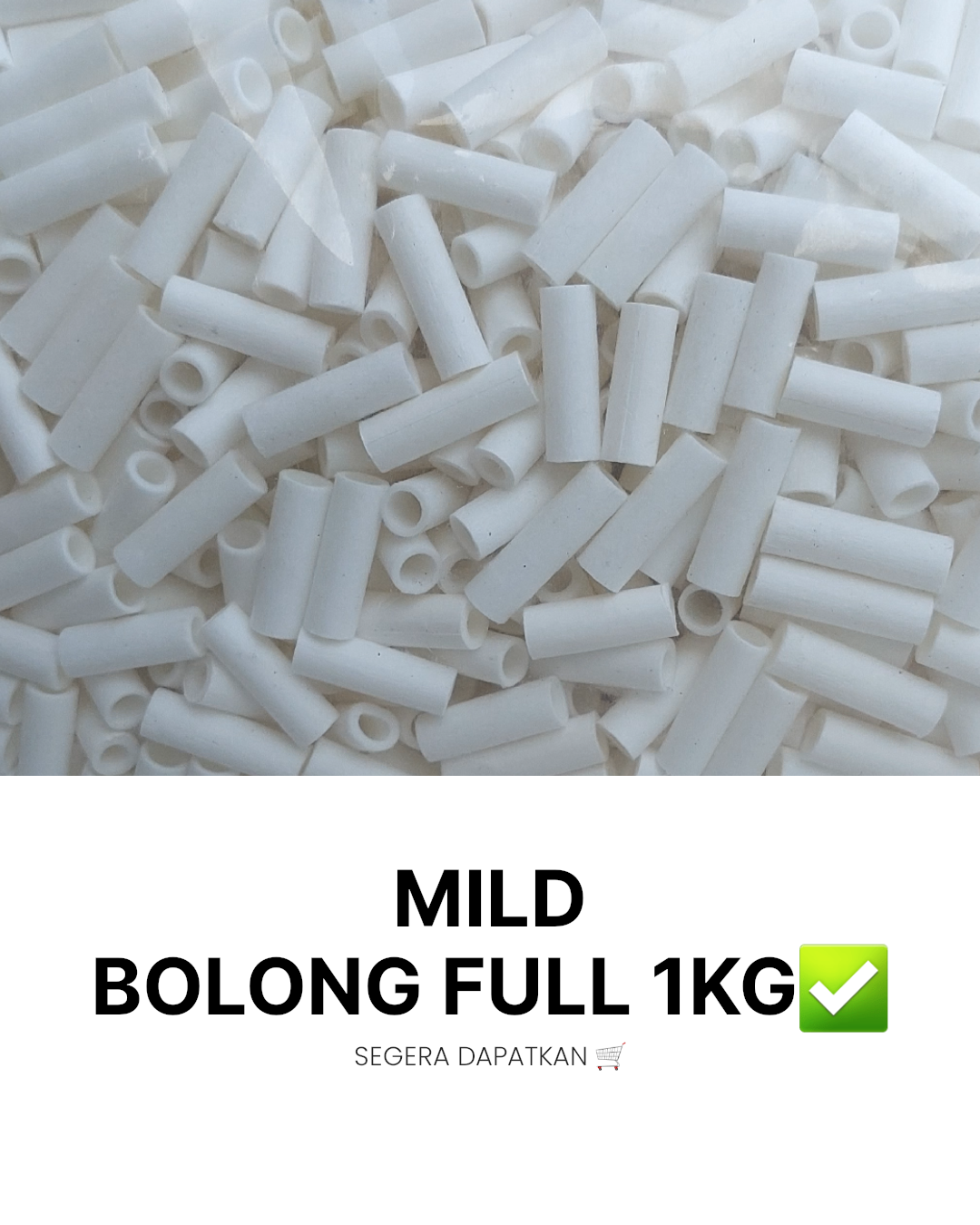 Gabus Busa Filter Mild Bolong Full/plong 1kg | Lazada Indonesia