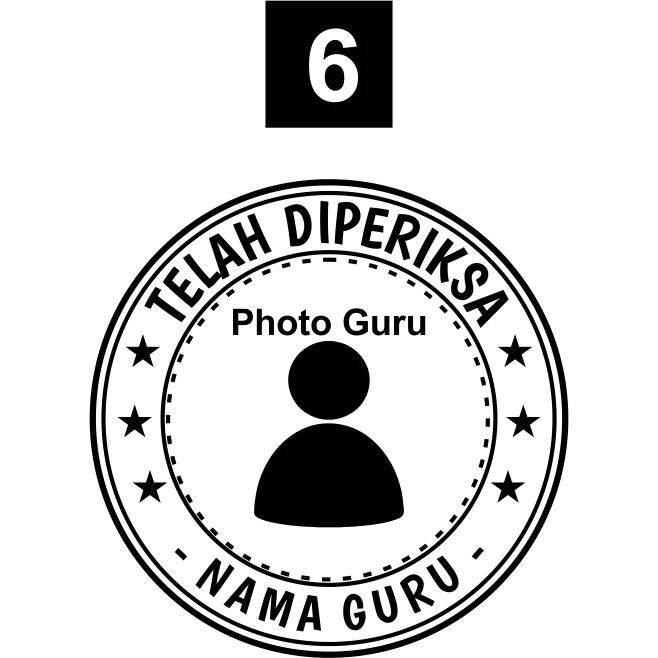 Stempel Guru / Stempel Penilaian / Stempel Reword / Stempel Penialain ...