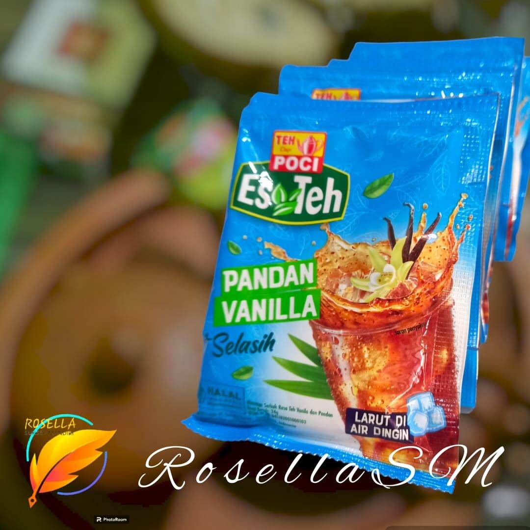 CAP POCI ESTEH, TEH TARIK GULA AREN & PANDAN VANILA PLUS SELASIH ...