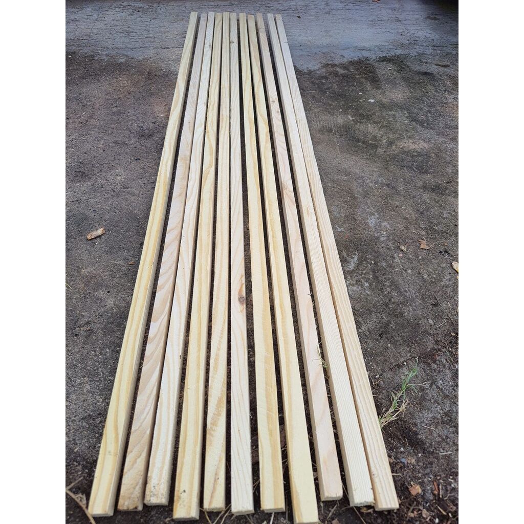 10 batang kayu lis 100cm x 2cm x 2cm | Lazada Indonesia