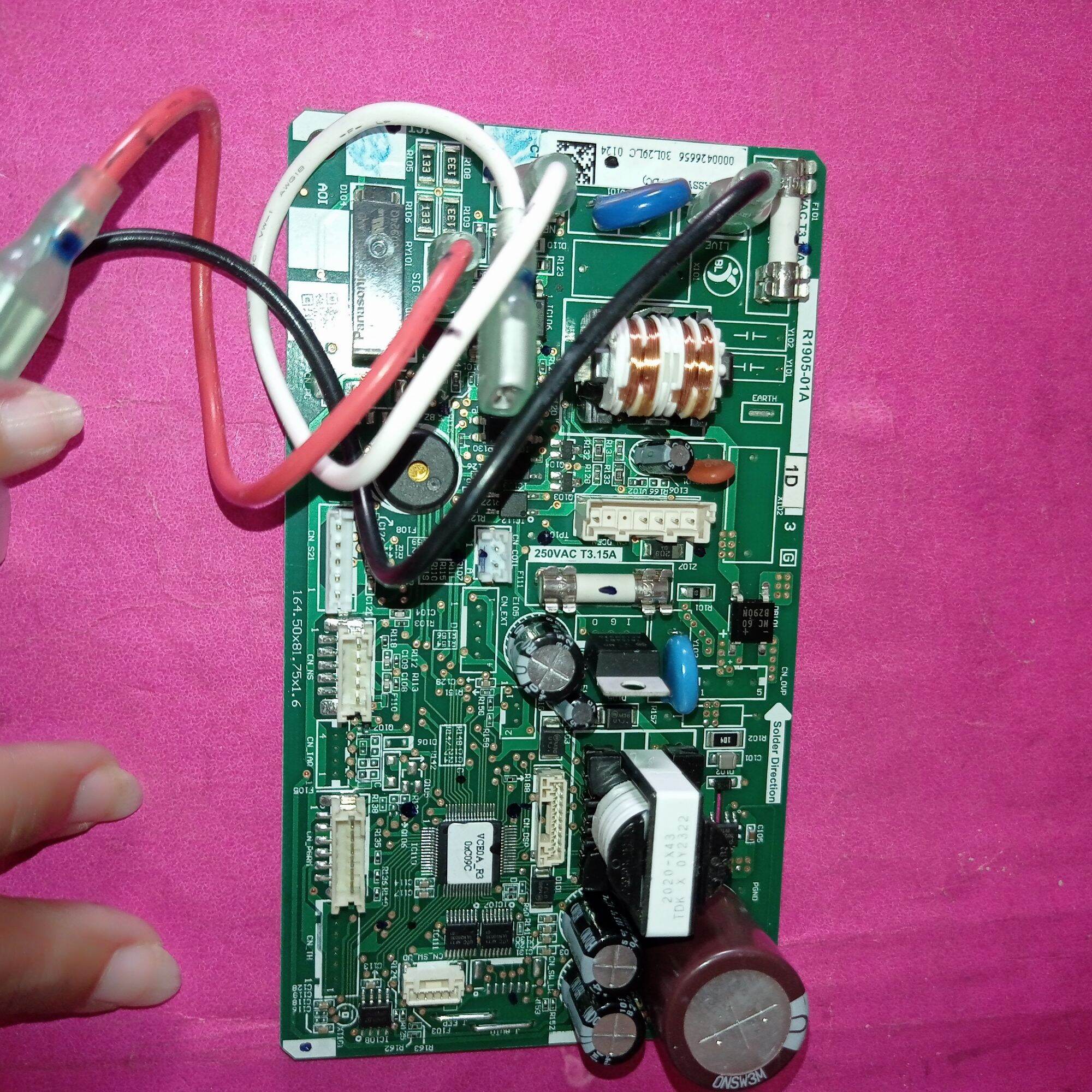 MODUL PCB INDOOR AC DAIKIN INVERTER KODE PART 1P595729-1A PCB ASSY(INV ...