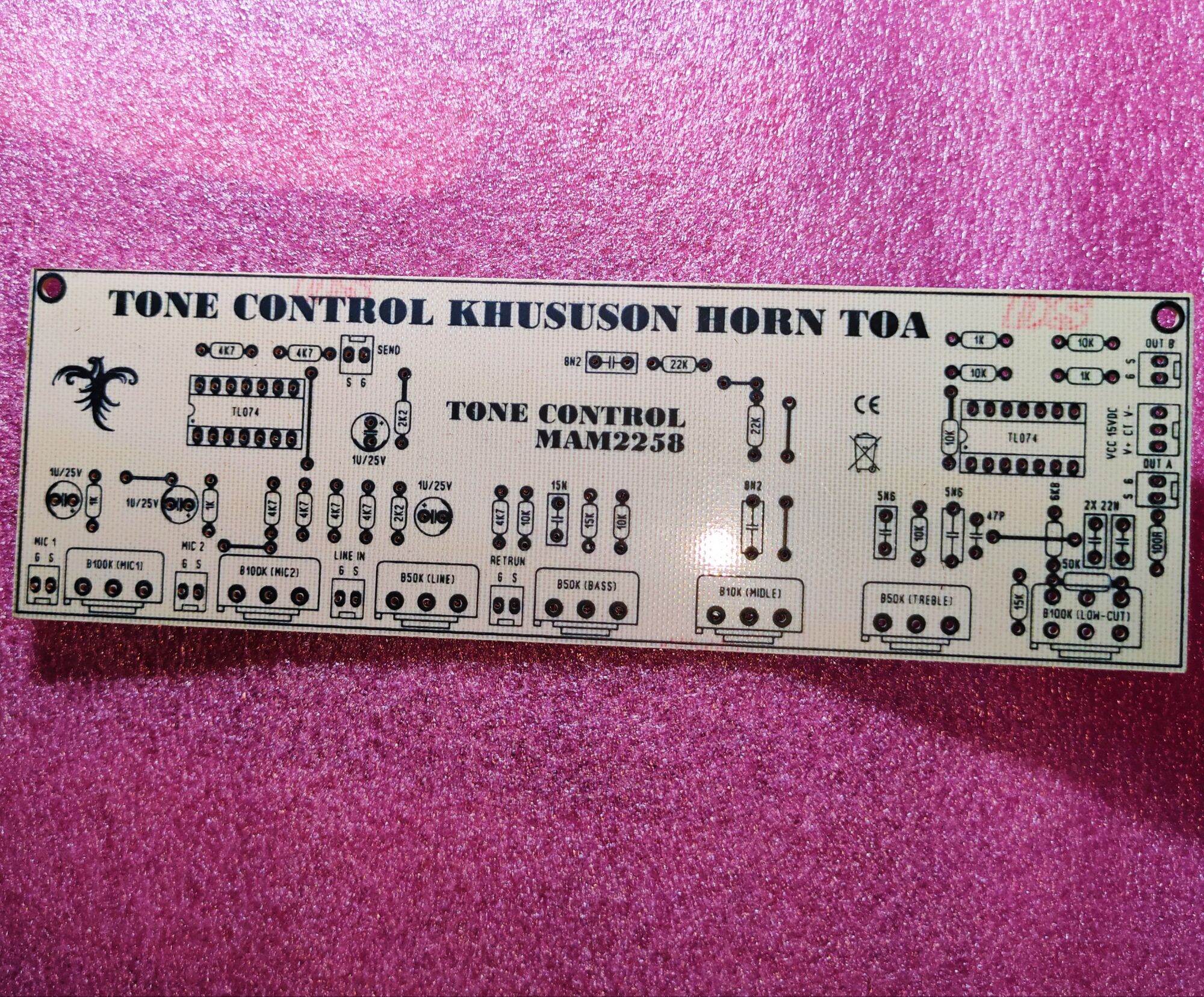 Tone control Horn/Toa dan PCB tone control Horn/Toa | Lazada Indonesia