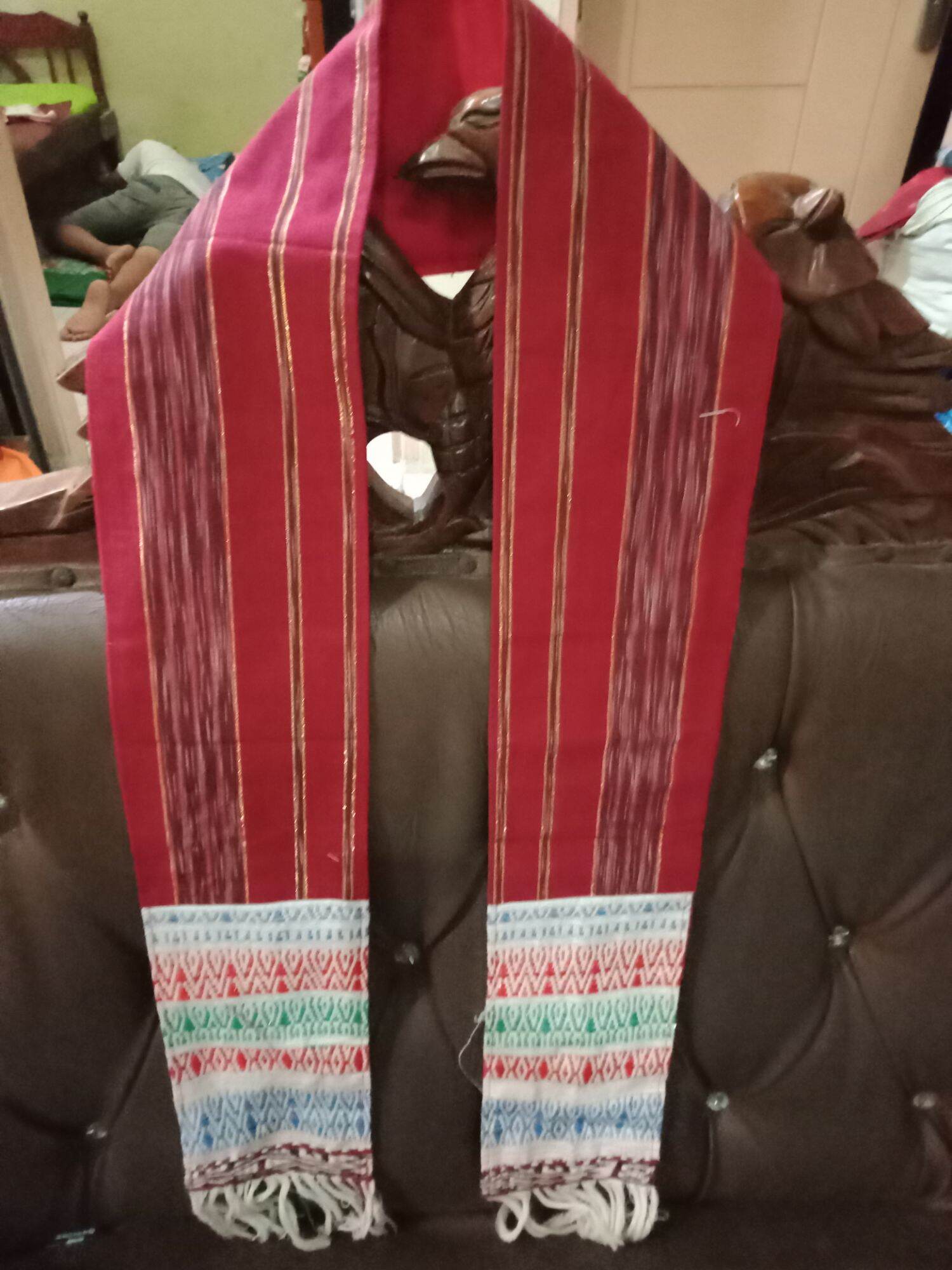 stola /salempang ulos motif ragidup.Ukuran 160 cm x15 cm | Lazada Indonesia