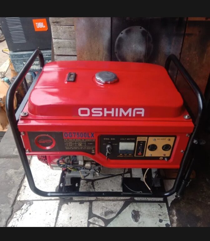 generator genset 7000 Watt, merek Honda, Bks normal tinggal pakai ...