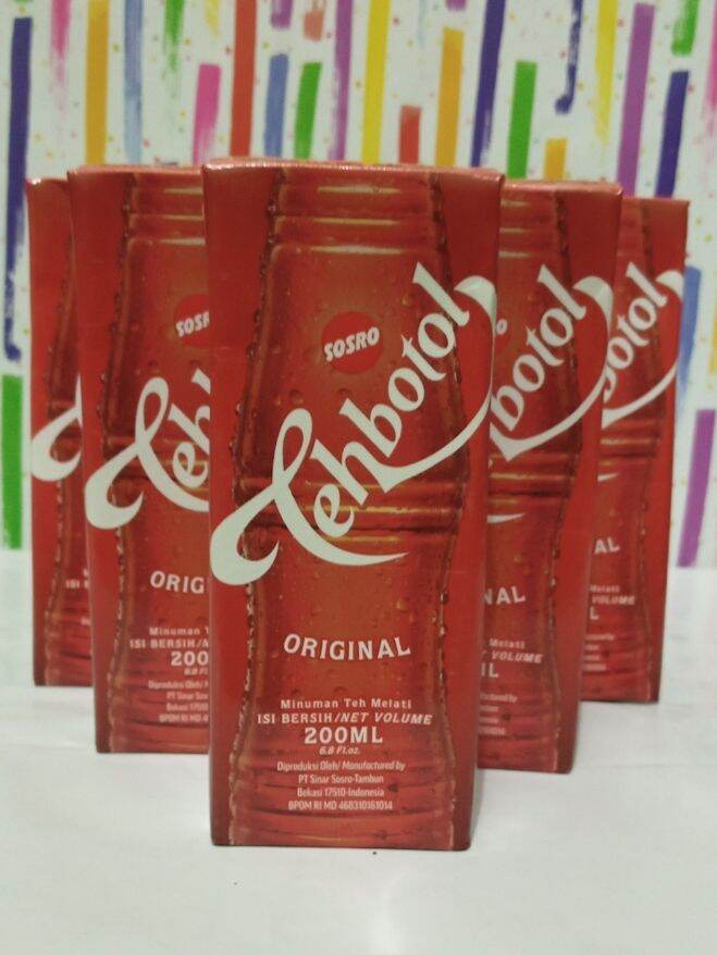 Teh Botol Sosro 200ml ( isi 12pcs ) | Lazada Indonesia