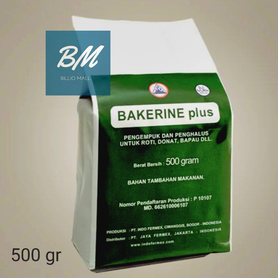 Bakerine Plus Bread Improver 500 gr Softener Pelembut Roti | Lazada ...