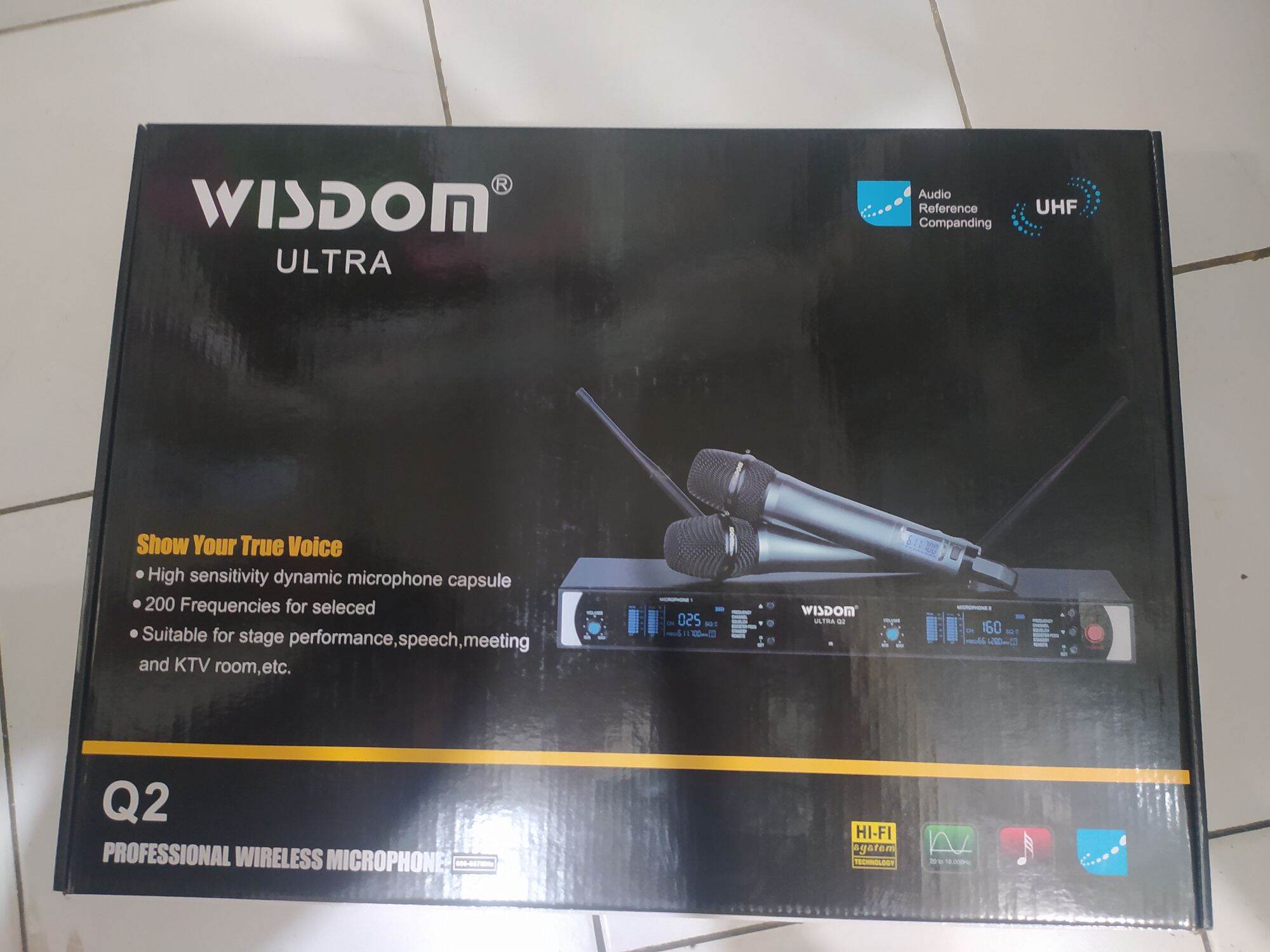 mic wireless wisdom ultra Q2 | Lazada Indonesia