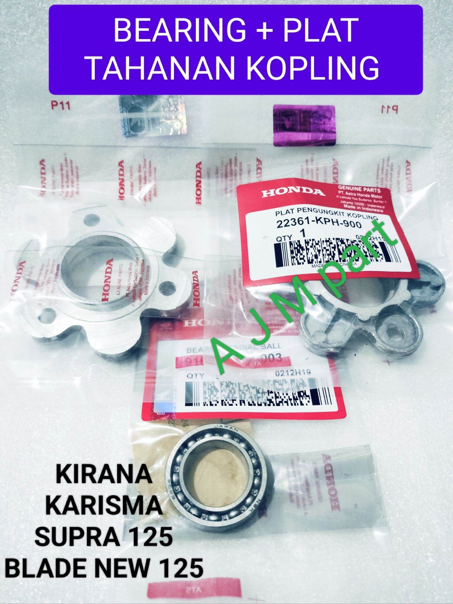 BEARING KLAHER PLUS PLAT PENGUNGKIT KOPLING PLAT TAHANAN PER KOPLING ...